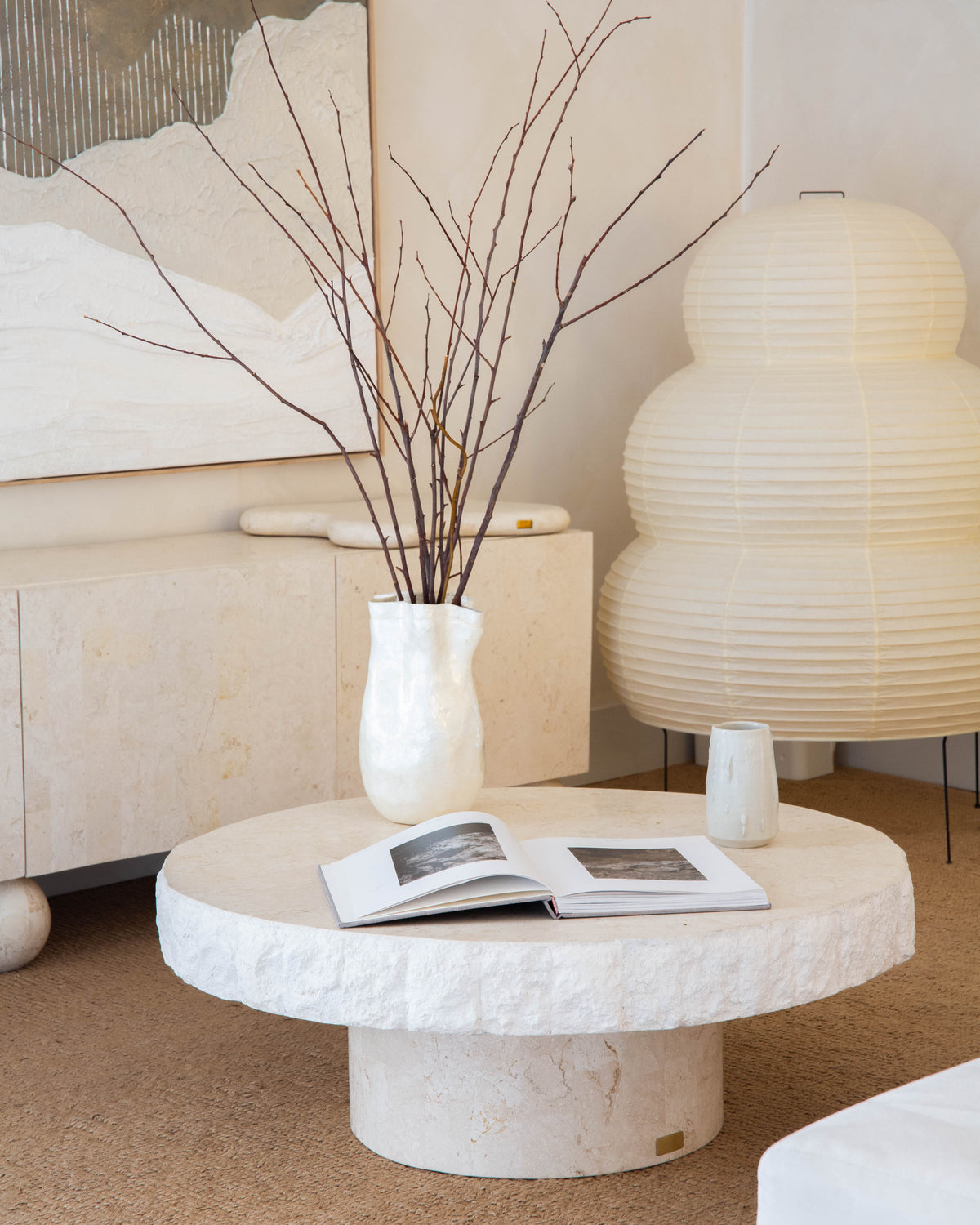 LUMA COFFEE TABLE, LARGE ~ EN GOLD – OLAA Design Australia